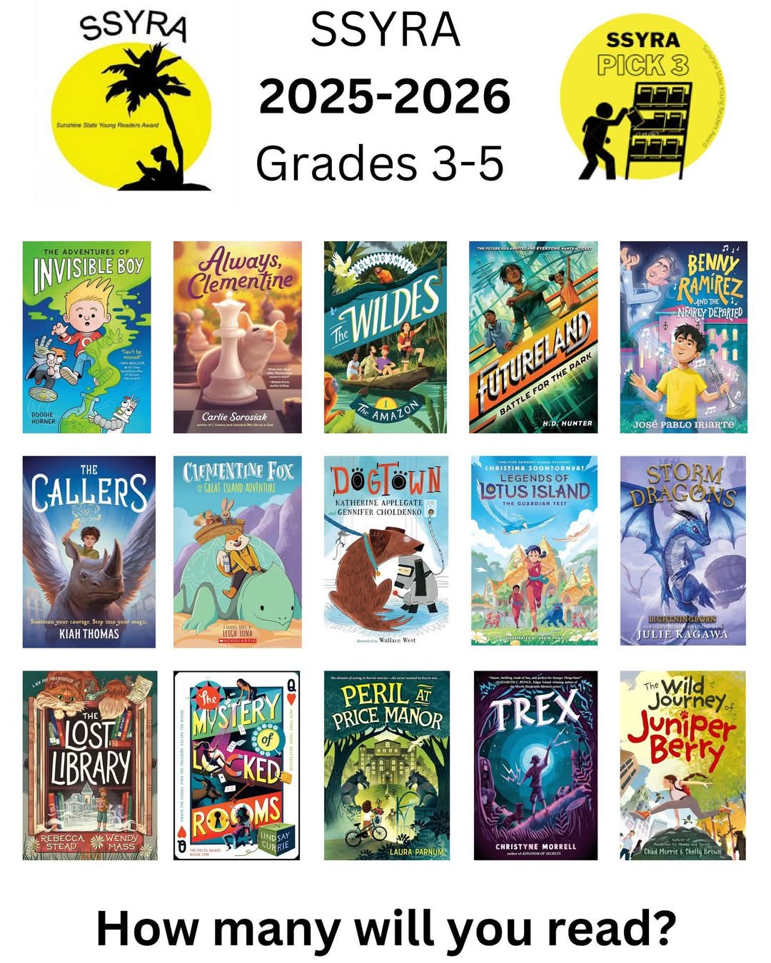 Sunshine State Young Readers Award – Media Center